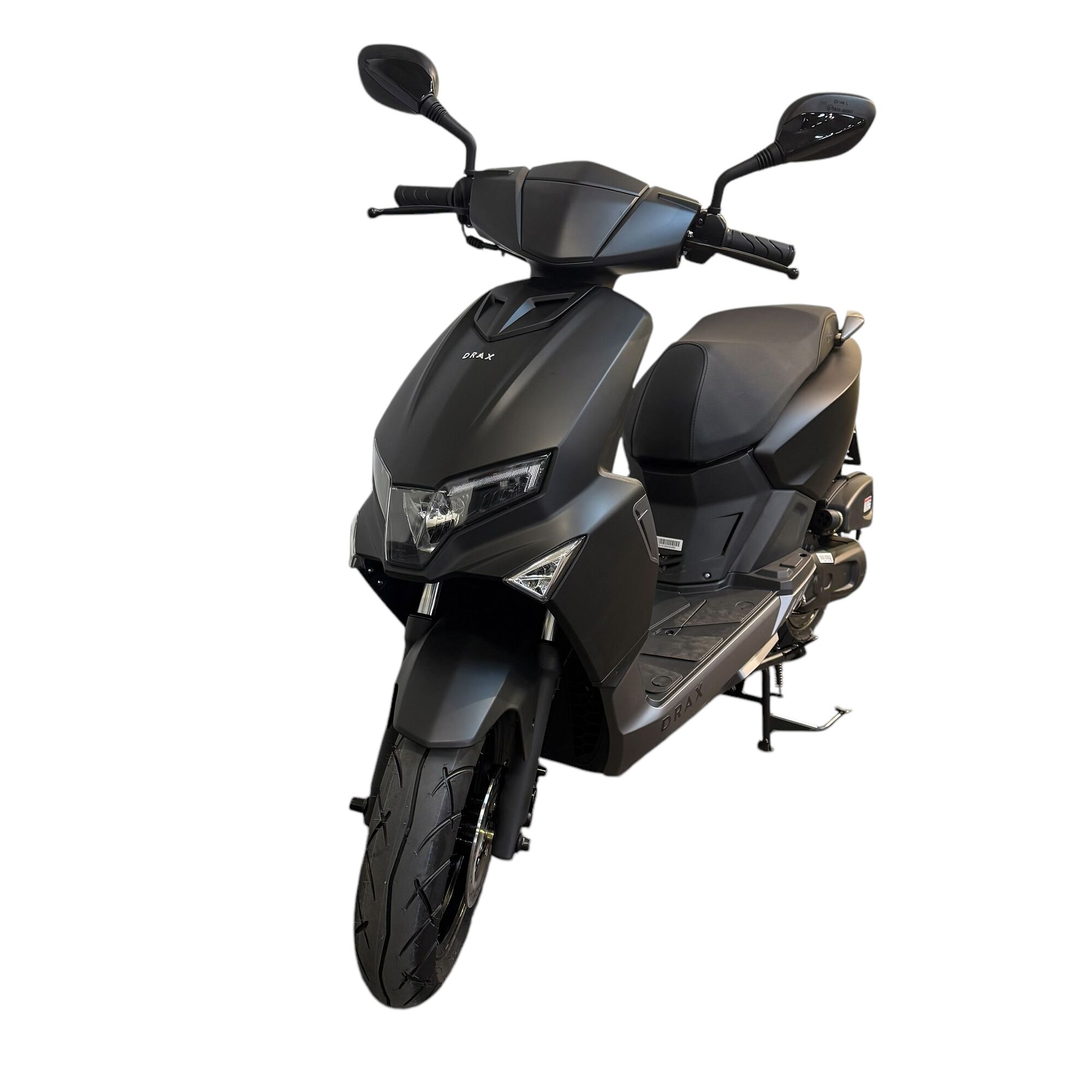 Köp Drax Raw 45km/h EFI Mattsvart - Scooterhuset.se