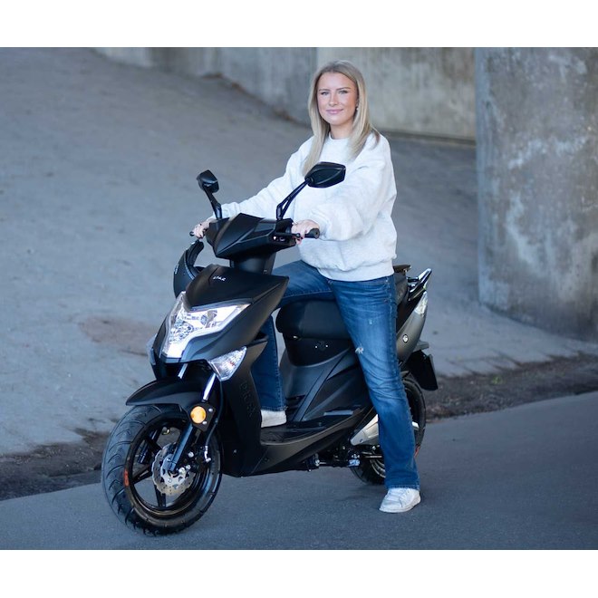 Köp Drax Raw EV 45km/h Mattsvart - Scooterhuset.se